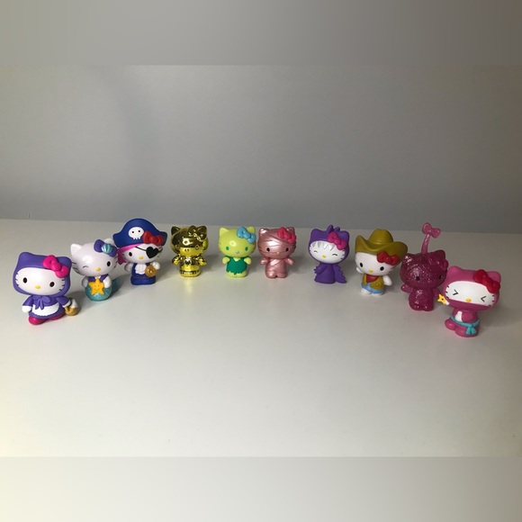 Hello Kitty | Other | Hello Kitty Figurine Set Of | Poshmark